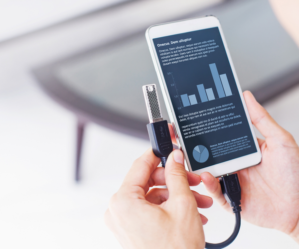 USB OTG (On-The-Go): USB op smartphone of tablet | Goedekabels.nl